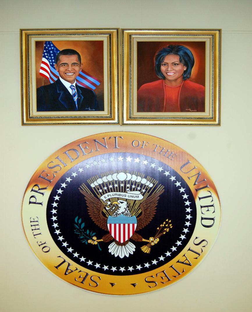 U.S. Presidents & The First Ladies Portraits
